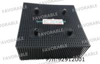 China 92910001 Black Round Foot Nylon Bristle Block For Geber GTXL Spare Parts for sale