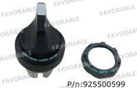 China ABB Switches Cbk-3sk 3 Pos , Black Knob Maintaine For Auto Cutter Gtxl Parts 925500599 for sale
