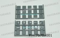 China Storm-Interface Keyboard Silkscreen 700 Series For Gerber Xlc7000 / Z7 75709001 for sale