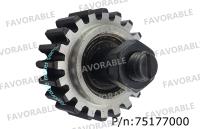 China Gear Assy Rack Clamp Beam S52 / S72 For Auto Cutter GT5250 S7200 Textile Machine Parts 75177000 for sale