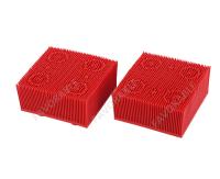 China Red Nylon Bristles Round Foot  Suitable For VT5000  VT7000 Auto Cutter for sale
