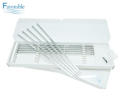 China 801439 IX6 Cutting Blade Double Hole 310x7.0x2.0mm For Lingerie Industry for sale
