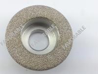 China Knife Stone Grinding Wheel For Cutter Gt7250 Steel Roll Spacer Grit 80 for sale