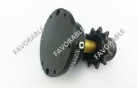China Chain Tightener Upper Sliding Block Platform Wheel Spindle Motor D C Gearmotor Spreader for sale