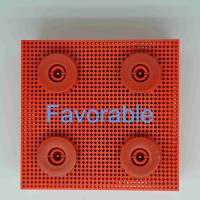 China Red Nylon Bristles Round Foot  Suitable For VT5000  VT7000 Auto Cutter for sale