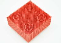China Red Nylon Bristle Round Foot Especially Suitable For Lectra Cutter 702583 / Cutting Machine Parts for sale