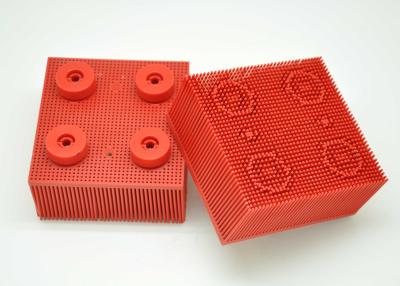 China Red Nylon Bristle Round Foot Especially Suitable For Lectra Cutter 702583 / Cutting Machine Parts for sale