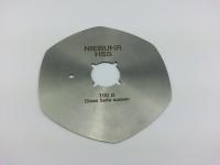 China Hex 100mm Cutter Fixed Knife Blades Suitable For Spreader SY171 SY251 SY51TT for sale