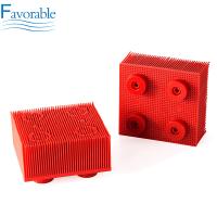 China 130297 702583 Round Foot Red Nylon Bristles For VT5000 VT7000 for sale