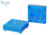 China Blue Nylon Bristles Blocks Square Foot For GT3250 96386003 101*101*26mm for sale