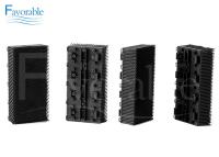 China 131241 Small Black Nylon Bristle Block Used For FX Q25 Cutter Machine for sale