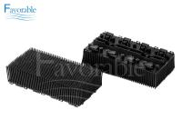 China 131241 Small Black Nylon Bristle Block Used For FX Q25 Cutter Machine for sale