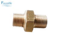 China Fitting Hex Nipple 1/8pt X 1/8pt Suitable For Cutter XLC7000 Z7 Parts 465501045 for sale