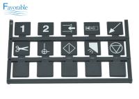 China Keyboard Silkscreen Sheet Of 2 Apply To Auto Cutter GT7250 Xlc7000 Z7 Parts 75709001 for sale