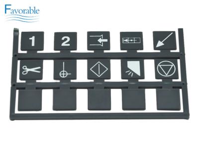 China Keyboard Silkscreen Sheet Of 2 Apply To Auto Cutter GT7250 Xlc7000 Z7 Parts 75709001 for sale