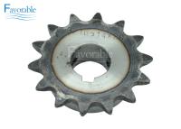 China Chain Wheel 14 Teeth Motor Drive For Auto Spreader Parts 050-025-009 for sale