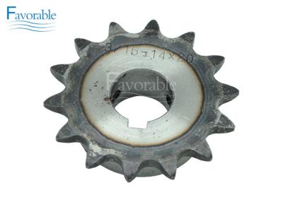 China Chain Wheel 14 Teeth Motor Drive For Auto Spreader Parts 050-025-009 for sale