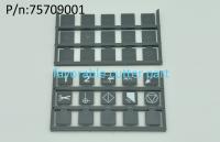 China Storm Interface Keyboard Silkscreen 700 Series  For Gt5250 S5200 Parts 75709001 for sale