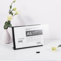 China UHOO PMMA Menu Holders A4 Card Stand Sign Holders Business Display L Shaped for sale