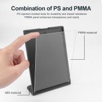 China UV Printing L Shaped UHOO Card Holder Stand Sign Business Display A5 A6 for sale
