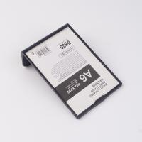 China UV Printing L Shaped UHOO Card Holder Stand Sign Business Display A5 A6 for sale