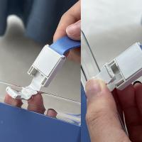 China Vertical Id Lanyard Badge Holder Waterproof Transparent Acrylic Identity Card Holder for sale