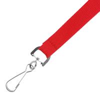 China Thermal Transfer Printing Nylon Cord Lanyard PVC Plastic ID Card Holder Keychain for sale