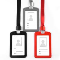 China Magnetic Silicone ID Card Holder Lanyard | Custom Logo for sale