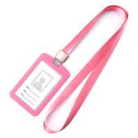 China Magnetic Silicone ID Card Holder Lanyard | Custom Logo for sale