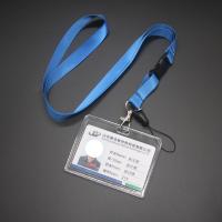 China Polyester Silicone Phone Lanyard Necklace Holder Strap Color Printing For Wedding Promotional for sale