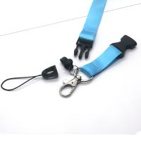 China Polyester Silicone Phone Lanyard Necklace Holder Strap Color Printing For Wedding Promotional for sale