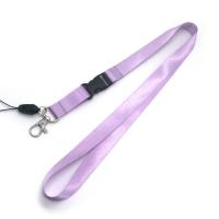 China Polyester Silicone Phone Lanyard Necklace Holder Strap Color Printing For Wedding Promotional for sale
