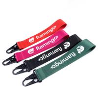 China Customized Color Automotive Car Keychain Metal Hook Lanyard for sale