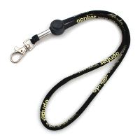 China Eco Friendly Adjustable Paracord Lanyard String Tag Holder Keychain Custom Logo for sale