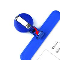 China Retractable Silicone Reel Id Badge Holders Carder Lanyard Smart Gadgets For Staff for sale