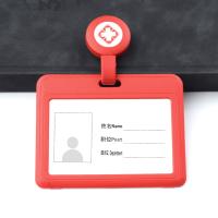 China Retractable Silicone Reel Id Badge Holders Carder Lanyard Smart Gadgets For Staff for sale