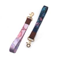 China PU Leather Phone Case Lanyard Strap Custom Logo 20mmx85mm for sale