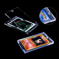 China Transparent Acrylic Magnetic Birthday Greeting Card Display Stand Holder Stands for sale