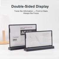 China A6 Perspex Business Card Display Holder Stand Calendar For Office School ODM for sale