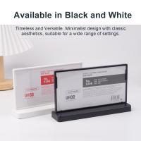 China A6 Perspex Business Card Display Holder Stand Calendar For Office School ODM for sale