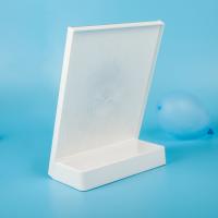 China Double Sided Plastic Acrylic Business Card Holders A5 Leaflet T Shape for sale