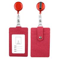 China YOYO clip Business Gifts Badge Holder 35 Pt Card Holder 4 color Print Method Smart Real Badge Staff Low Moq for sale