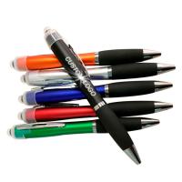 China Plastic Flash Pressurized Ballpoint Pen For Advertising Promotional Writing Gift Customized for sale