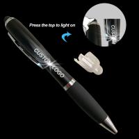 China Plastic Flash Pressurized Ballpoint Pen For Advertising Promotional Writing Gift Customized for sale