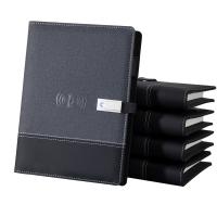 China Customized Reusable Smart Planner Business Journal Notebook Wireless USB Charging for sale