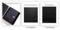 China Customized Reusable Smart Planner Business Journal Notebook Wireless USB Charging for sale