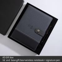 China Customized Reusable Smart Planner Business Journal Notebook Wireless USB Charging for sale