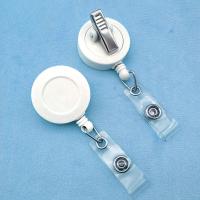 China Retractable Swivel Alligator Clip Badge Reel ID Card Badge Nurse ID 33MM for sale