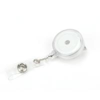 China Retractable Swivel Alligator Clip Badge Reel ID Card Badge Nurse ID 33MM for sale