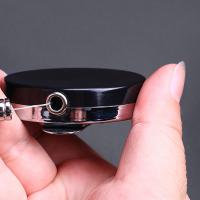 China Zinc Alloy Badge Name Tag Keychain Retractable Carabiner Badge Reel for sale
